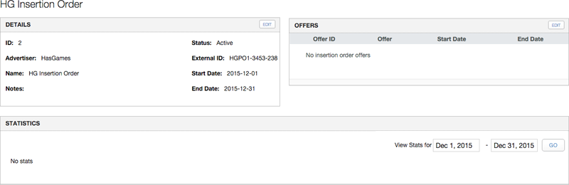 Advertiser Insertion Orders – TUNE